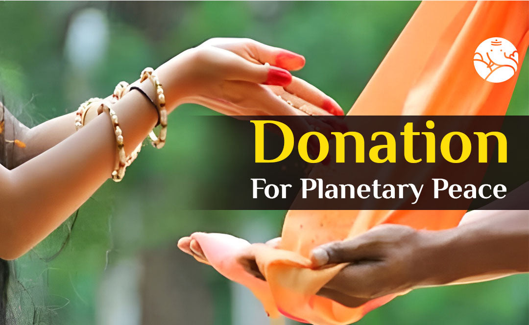 Donation For Planetary Peace - Importance Of Charity