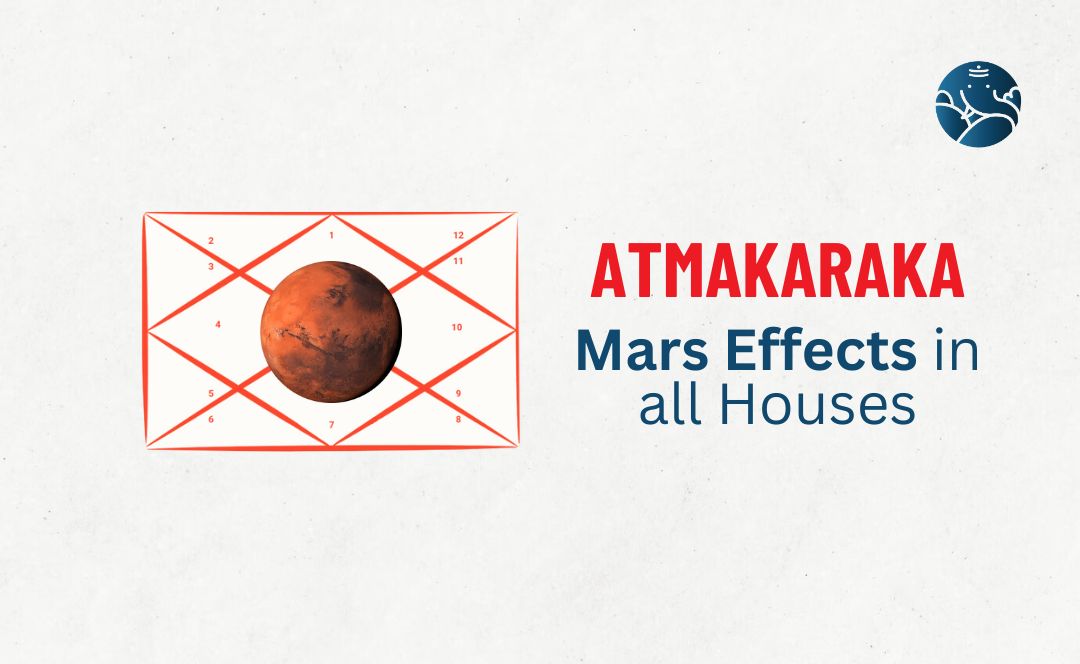 Atmakaraka Mars Effects in all Houses