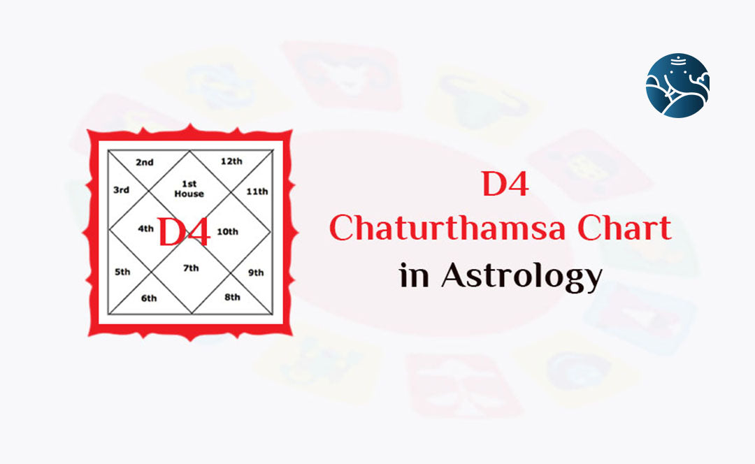 D4 Chart - D4 Chaturthamsa Chart in Astrology