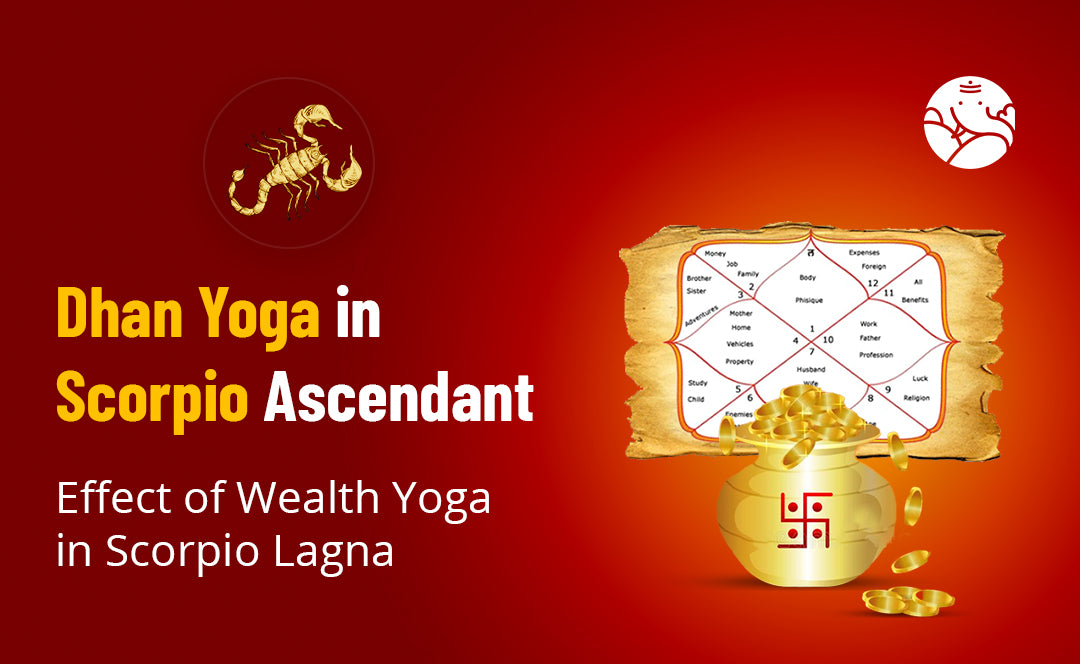 Dhan Yoga in Scorpio Ascendant: Effect and Result