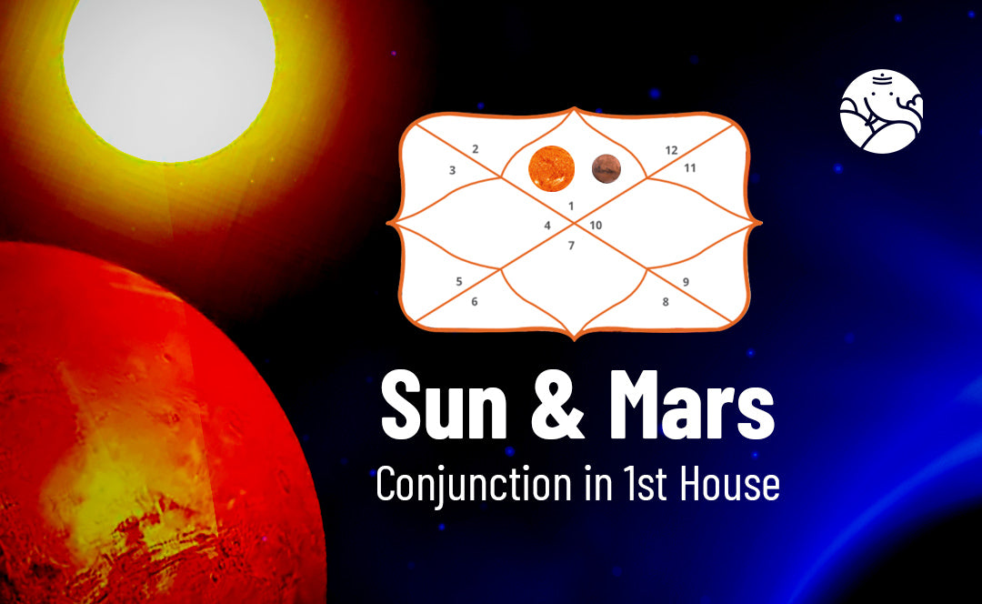 Sun And Mars Conjunction In 1st House - Know its Effects