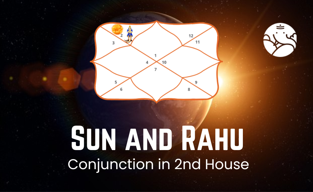 Sun and Rahu Conjunction in 2nd House - Know its Effects