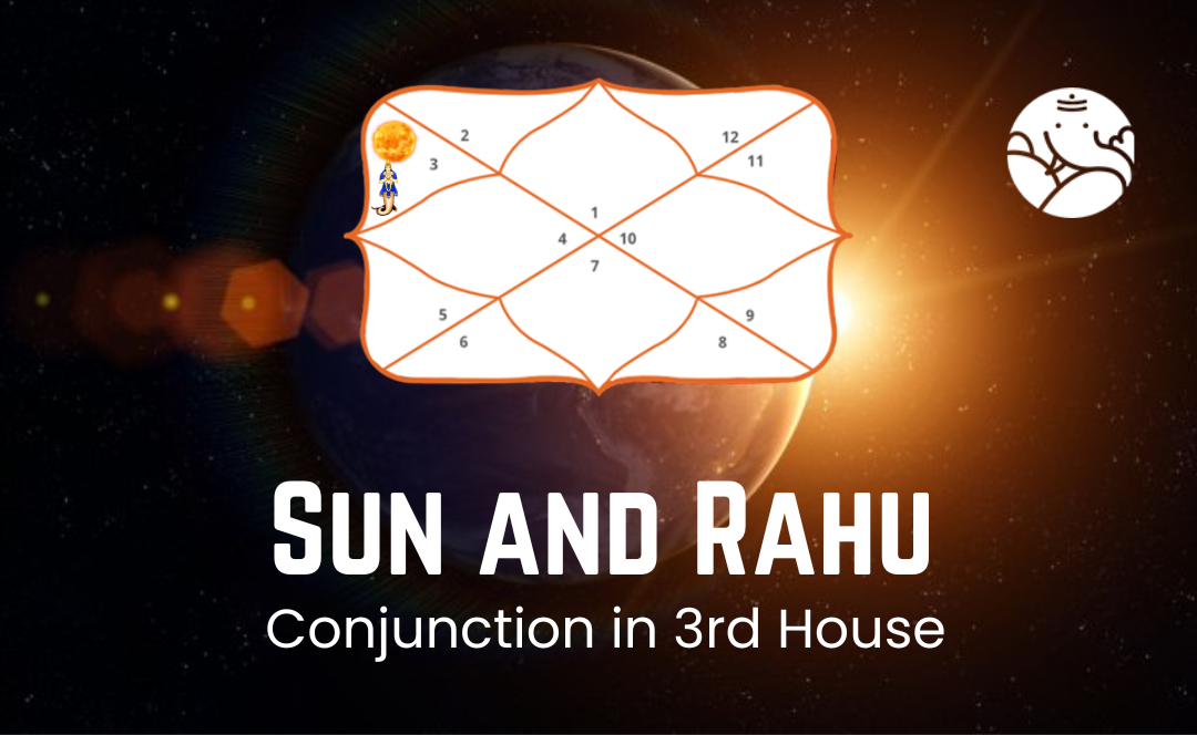Sun and Rahu Conjunction in 3rd house - Know its Effects