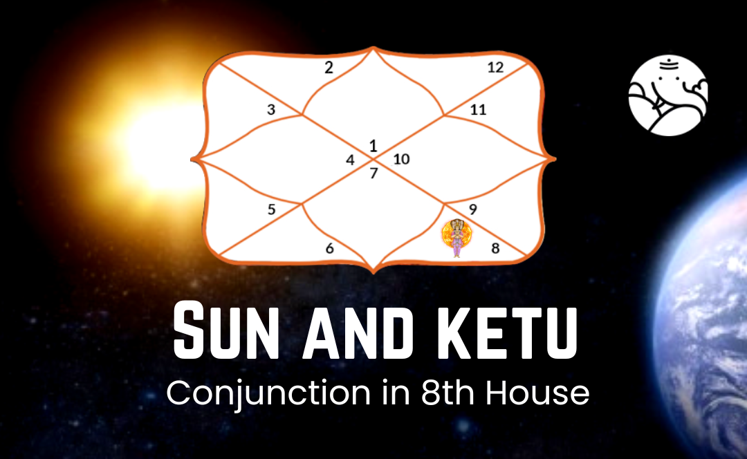 Sun and Ketu Conjunction in 8th house - Know its Effects